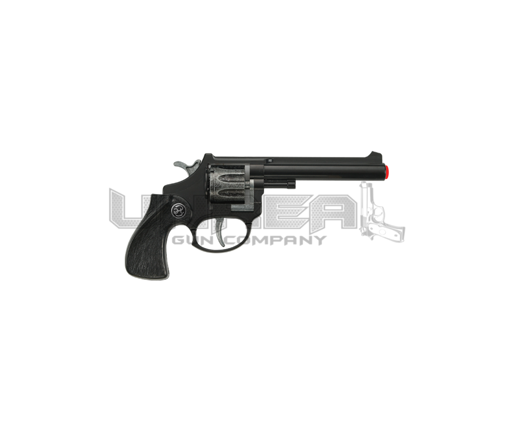 Villa Giocattoli Cap Gun - Colt Police Revolver - 8-Shot - All Black ...