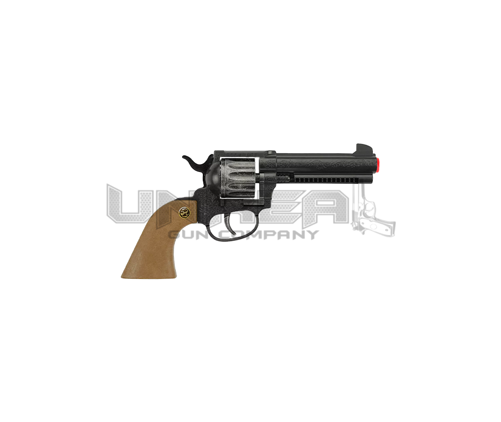 Schroedel Cap Gun - Samuel Colt Peacemaker - 12-Shot - Black - 22.5 cm ...