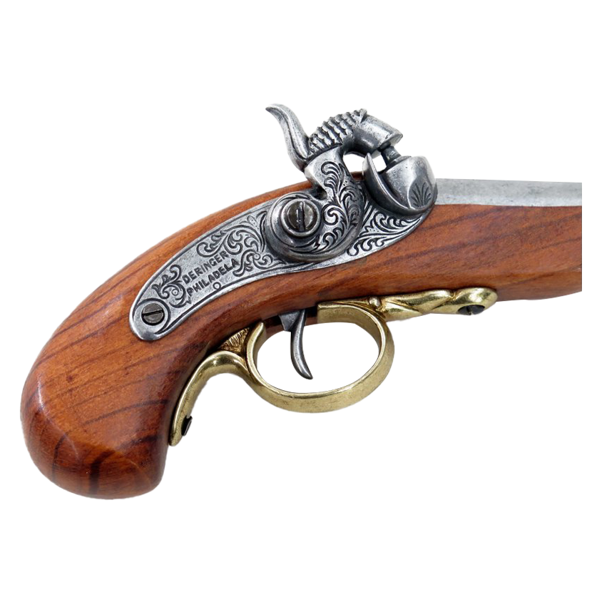 DERINGER PISTOL, USA 1850 WOODEN BODY 17.5CM MODEL: 3/1018 – Unreal Gun ...