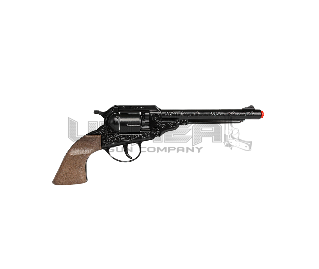 Gonher Cap Gun - Cowboy Colt Revolver 1851 - 8-Shot - Diecast Metal - Brown/Black with Box 88-6 ...